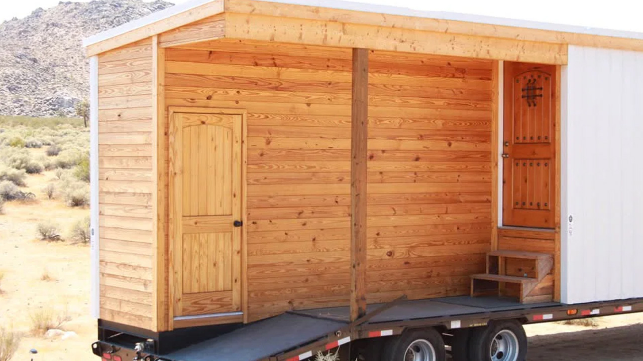 Off-Grid Gooseneck Tiny House is Wooden Haven Listed for $77K