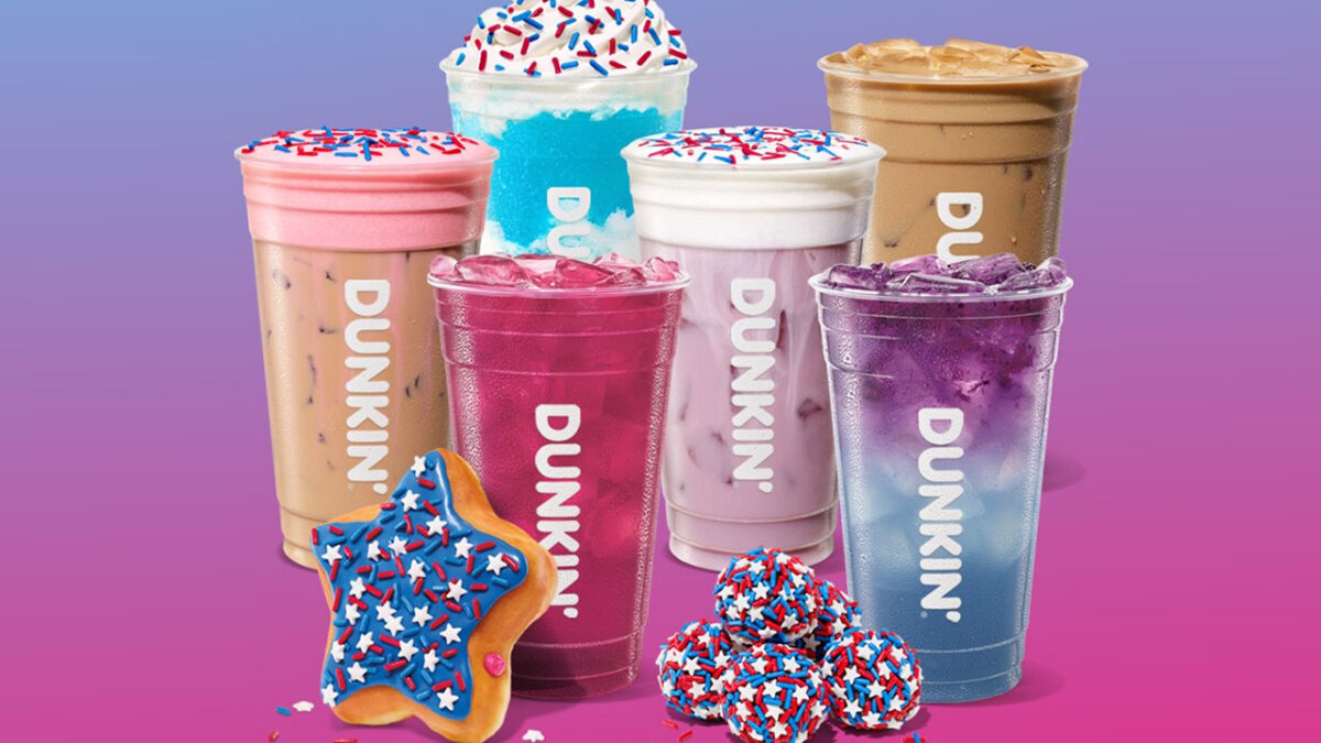 Dunkin' Patriotic 4th of July Menu has Limited-Edition Eagle Cup